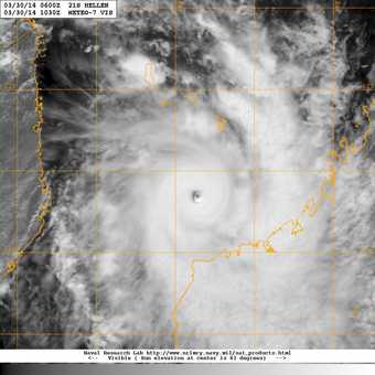 Very Intense Tropical Cyclone Hellen - Hurricanes, Cyclones and Extreme ...