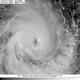 Very Intense Tropical Cyclone Bruce |﻿ Hurricanes, Cyclones and Extreme ...