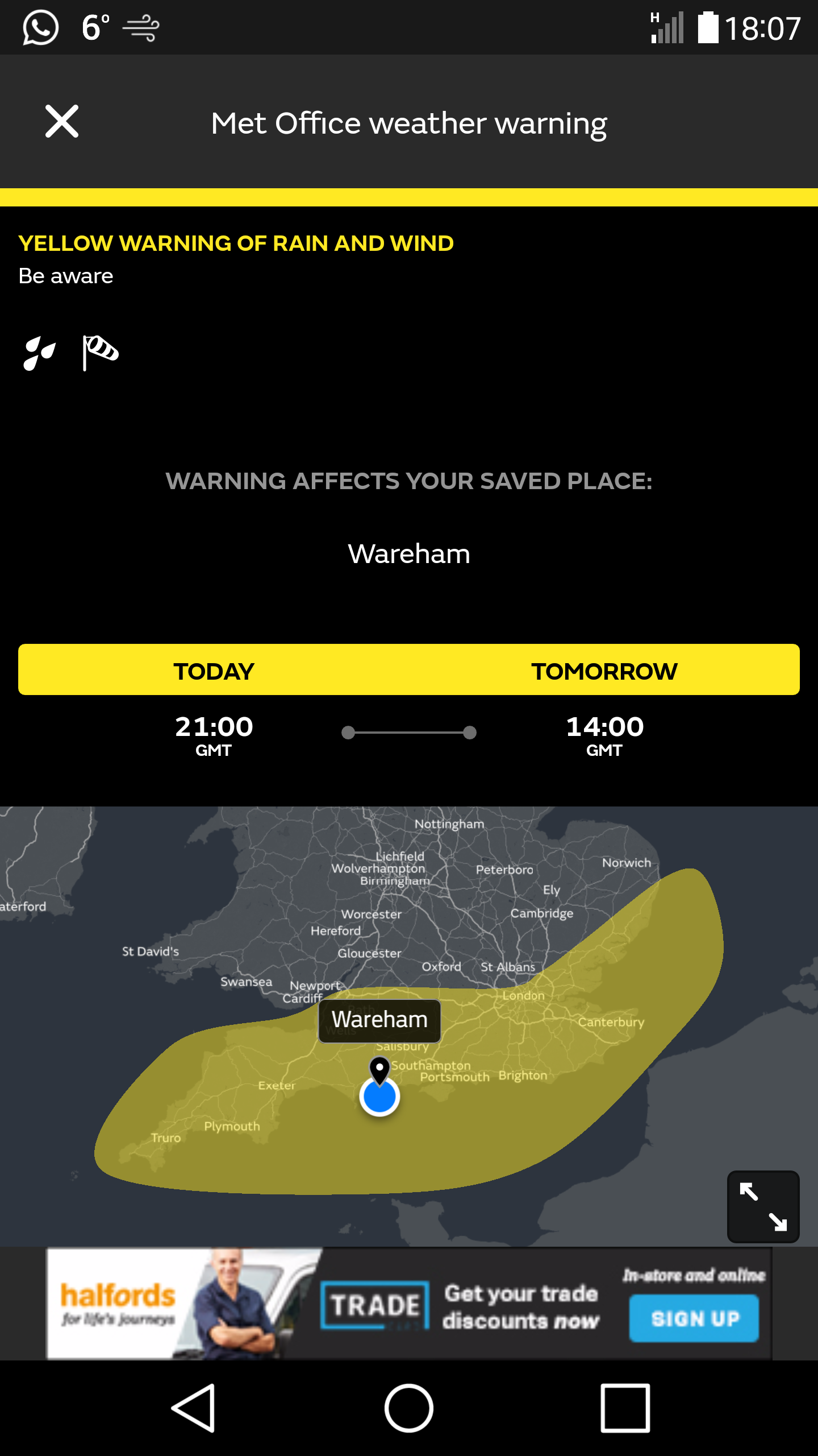 Storm Angus - the first named storm of the season - Snow, Storms ...