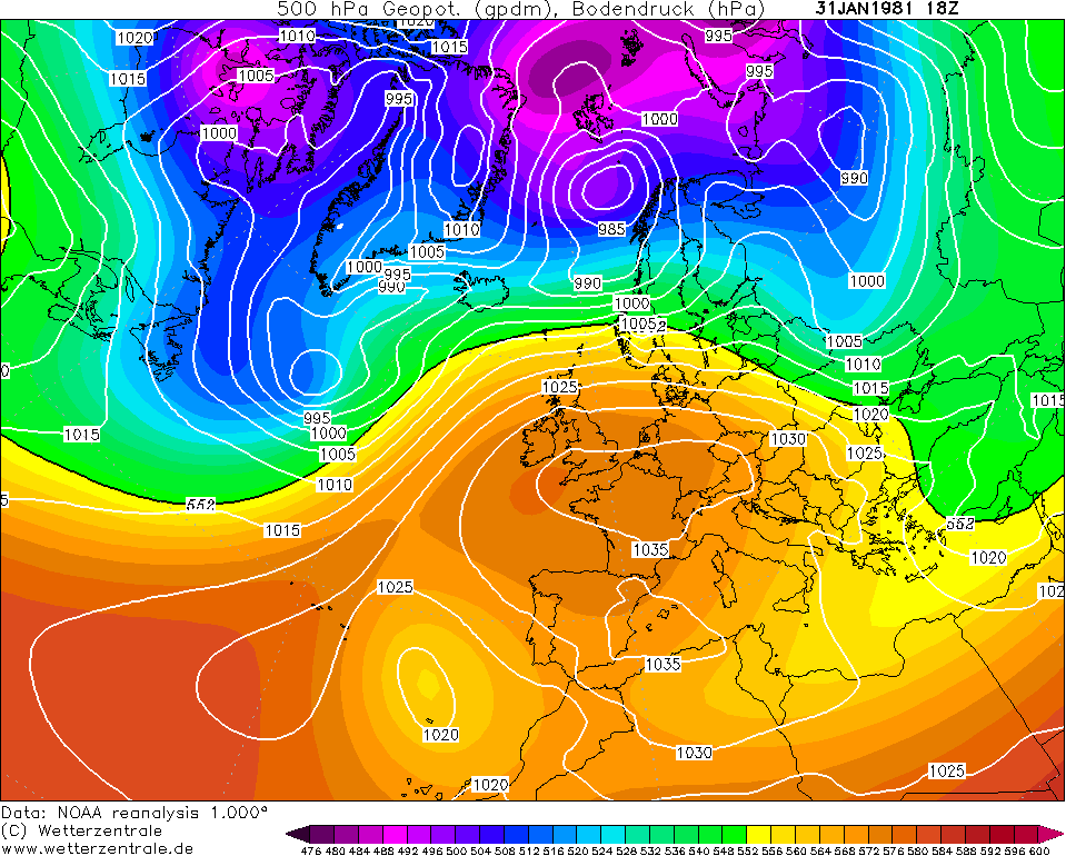 January, 1981 — a Month of Many Near-Misses - Historic Weather ...