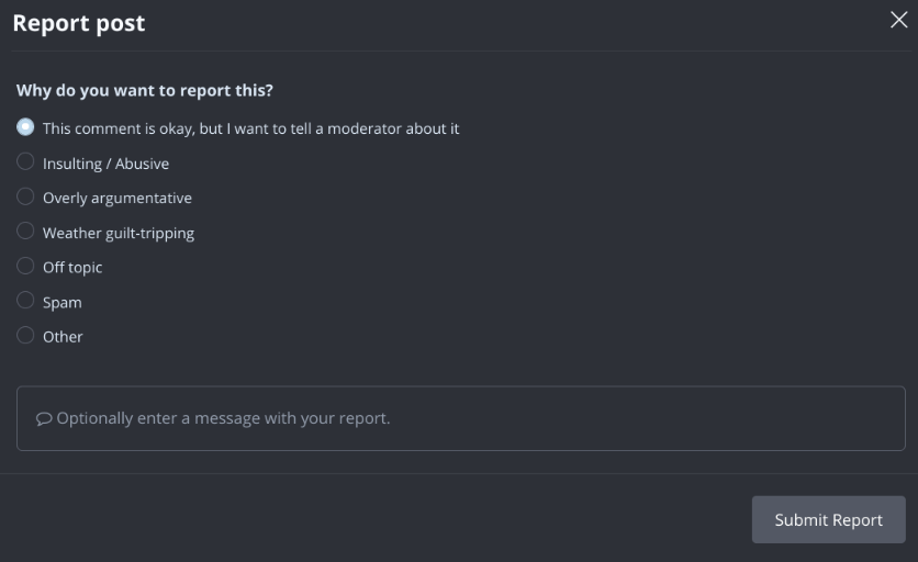 How to report posts |﻿ Posts and Posting
