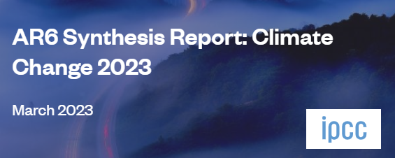 IPCC AR6 synthesis report - reflections and what next for national ...