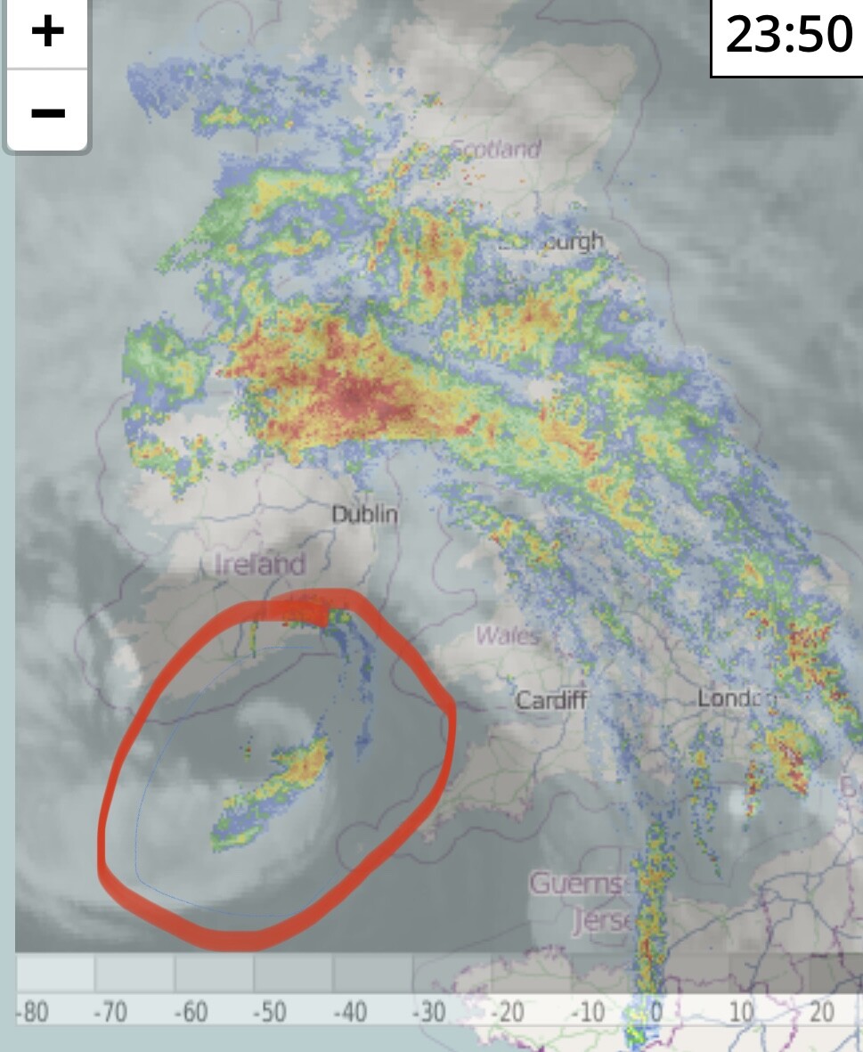 Storm Betty.August 18th/19th. - Snow, Storms & Severe Weather ...