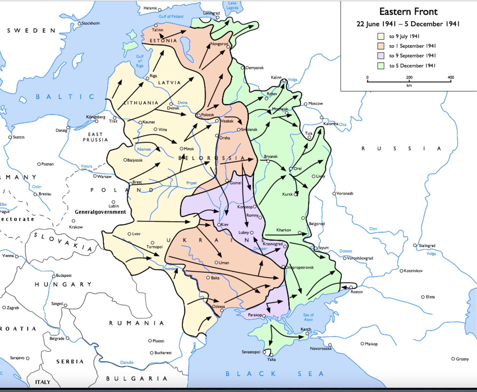 Operation Barbarossa and the Winter of 1941/42 in Eastern Europe ...