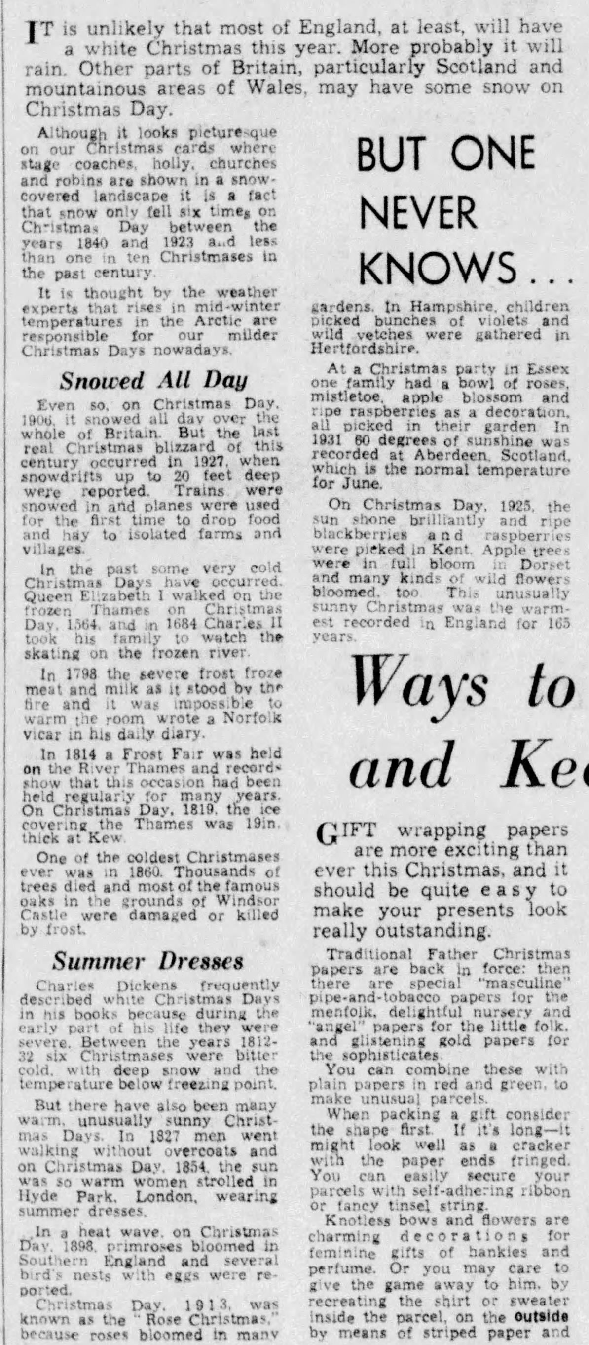 Winter 1962-63 |﻿ Historic Weather